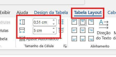 Modelo de cabeçalho e rodapé no Word