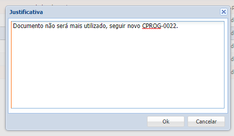 Como definir um documento como obsoleto?